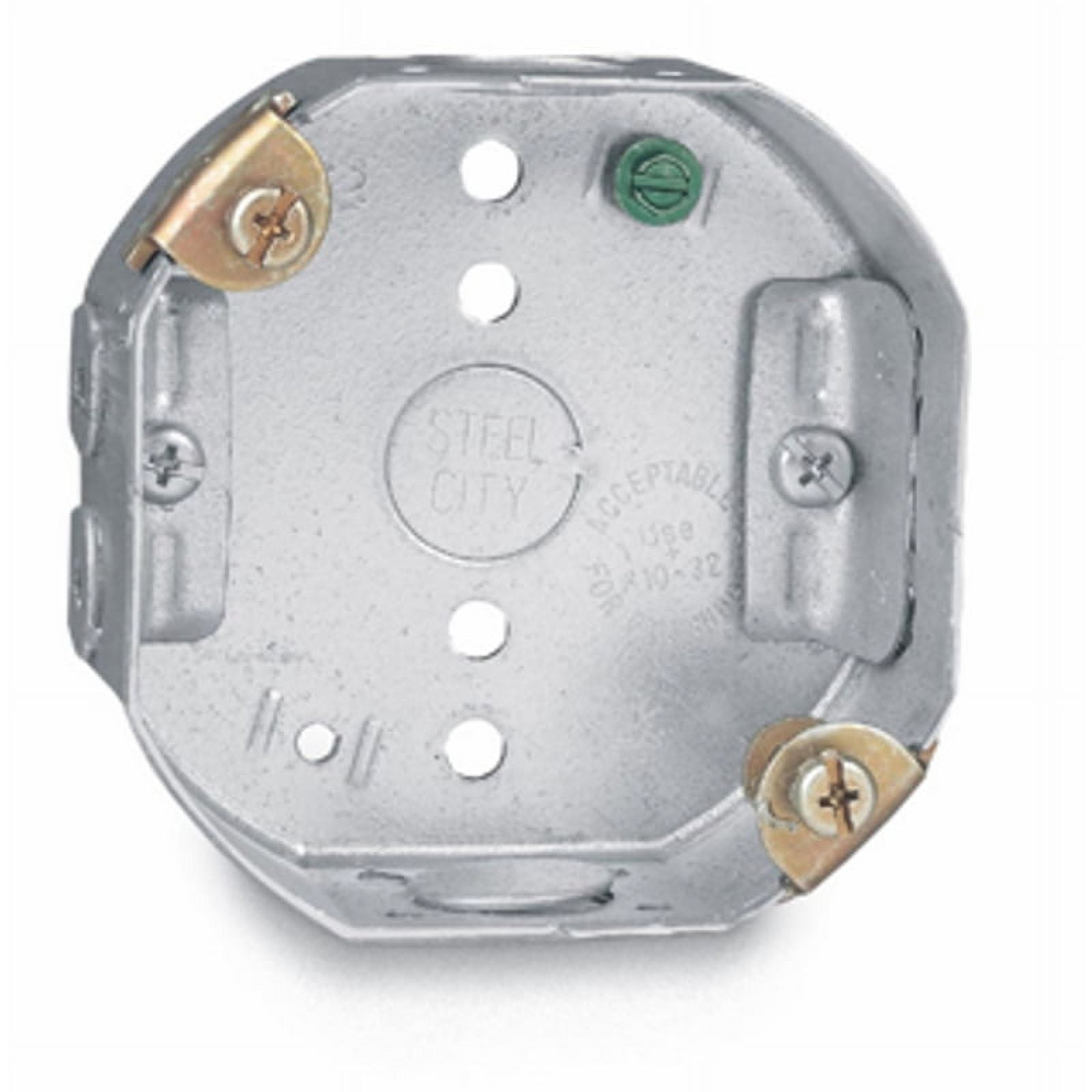 Steel City 54151-CFB Pre-Galvanized Steel Octagon Ceiling Fan Support ...