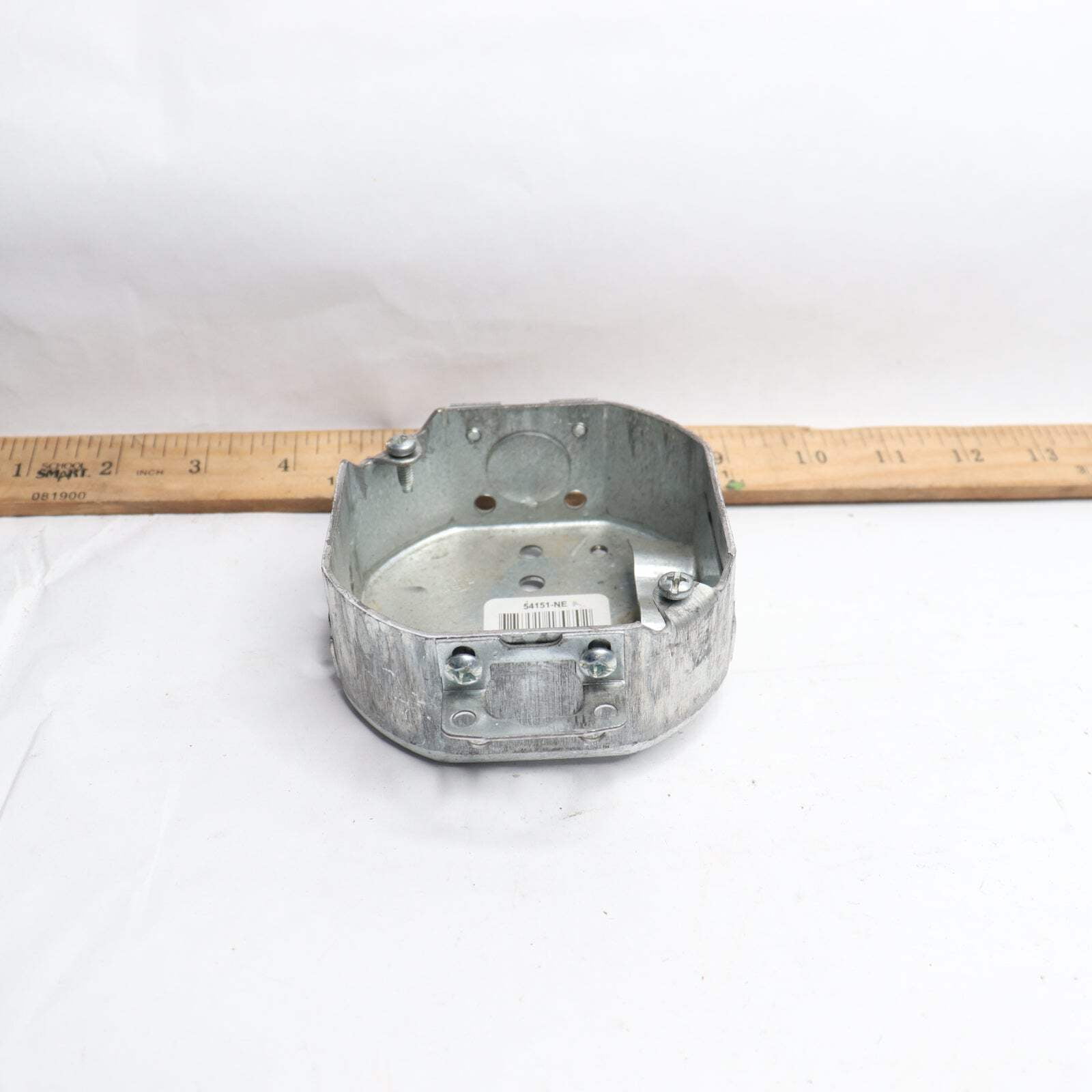 Steel City 4 in. 1-1/2 in. Deep Octagon Box NMSC Cable Clamps and ...