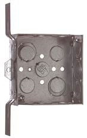 Steel City 52171 CV 1/2 3/4 Pre-Galvanized Steel Square Box with a CV ...