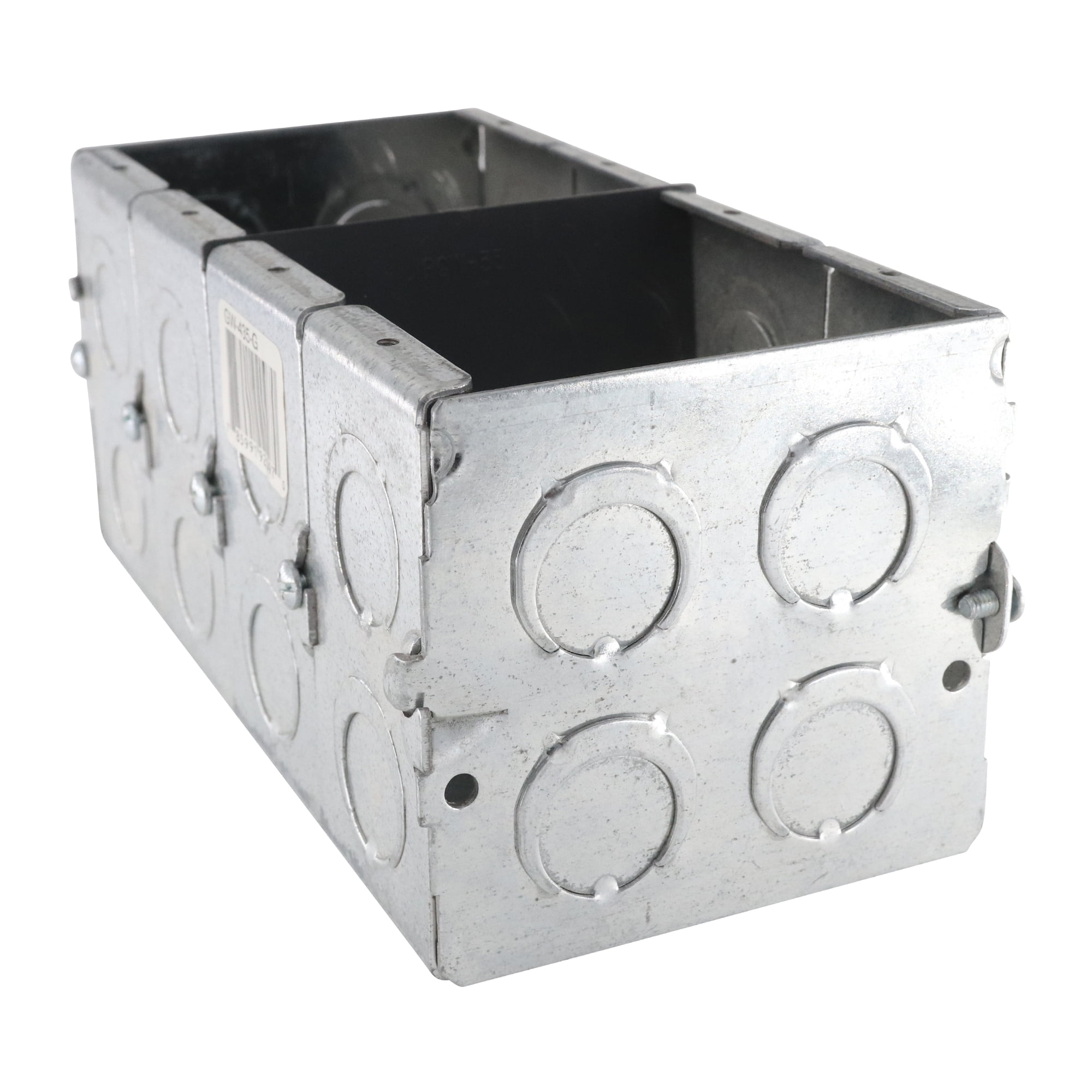 Steel City GW-435-G Masonry Box, 4-Gang, 3-1/2" Deep 3-3/4" High, 1/2 ...