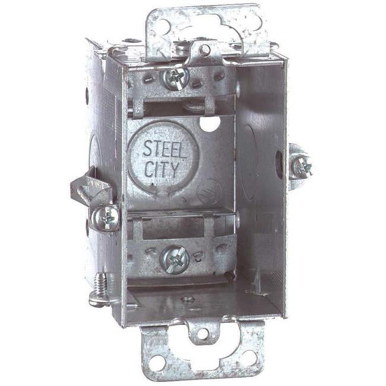Steel City LXOWC-25 Gangable Switch Box, Steel, 3" x 2" x 2-1/2 ...