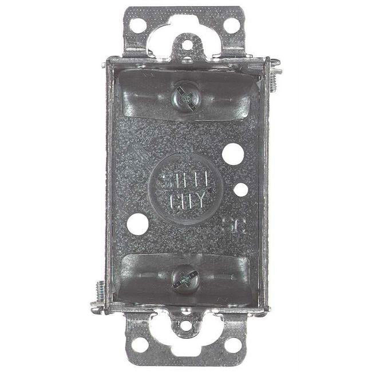 Steel City LXWOW-25 Gangable Switch Box, Steel, 3" x 2" x 2-1/2 ...