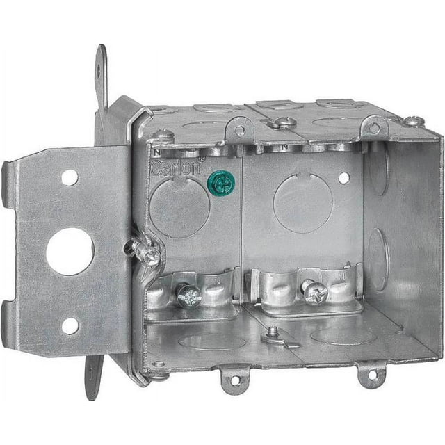 Steel City MB238ADJ Wall Box Knockout Cable Entry 8-Knockout Bracket ...