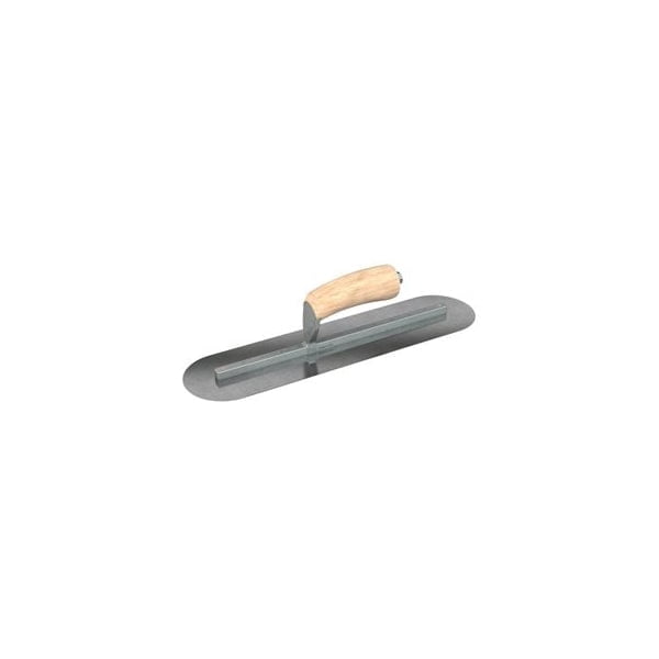 Steel City Trowels By Bon Finish Trowel, Round, Carbon Steel, 18 X 4 ...