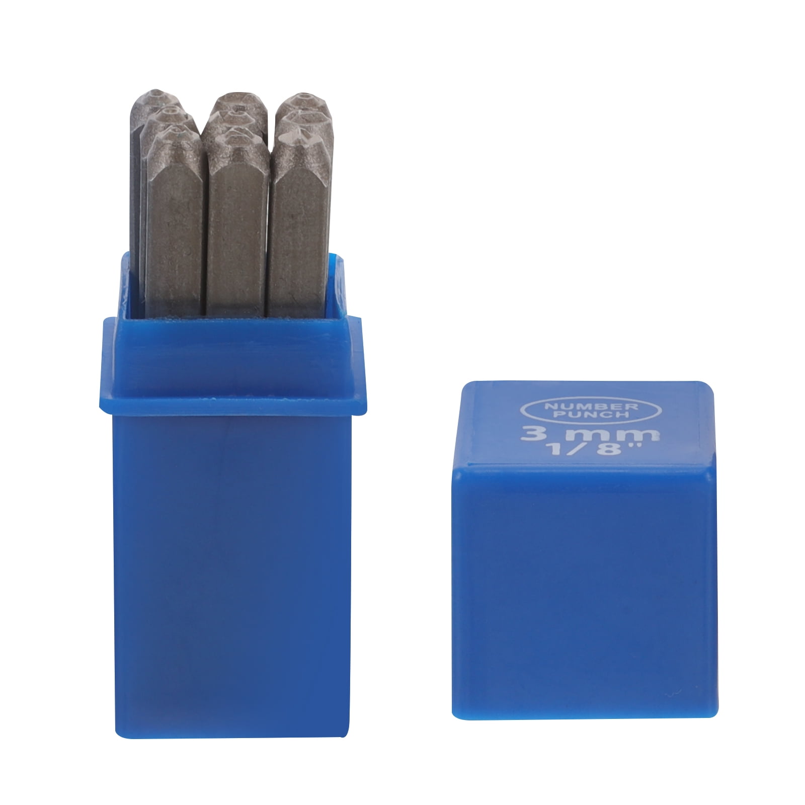 Steel Code Stamp Metal Punch Tool DIY Leather Craft Numbers Stamps ...