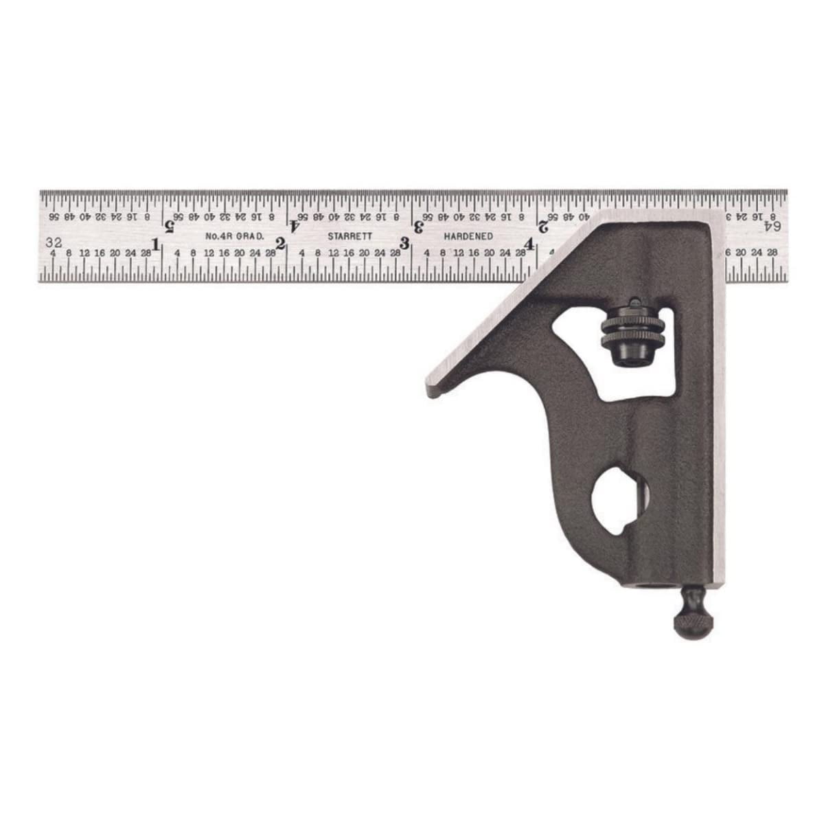 Steel Combination Square with Square Head - 6" Blade Length, Cast Iron ...