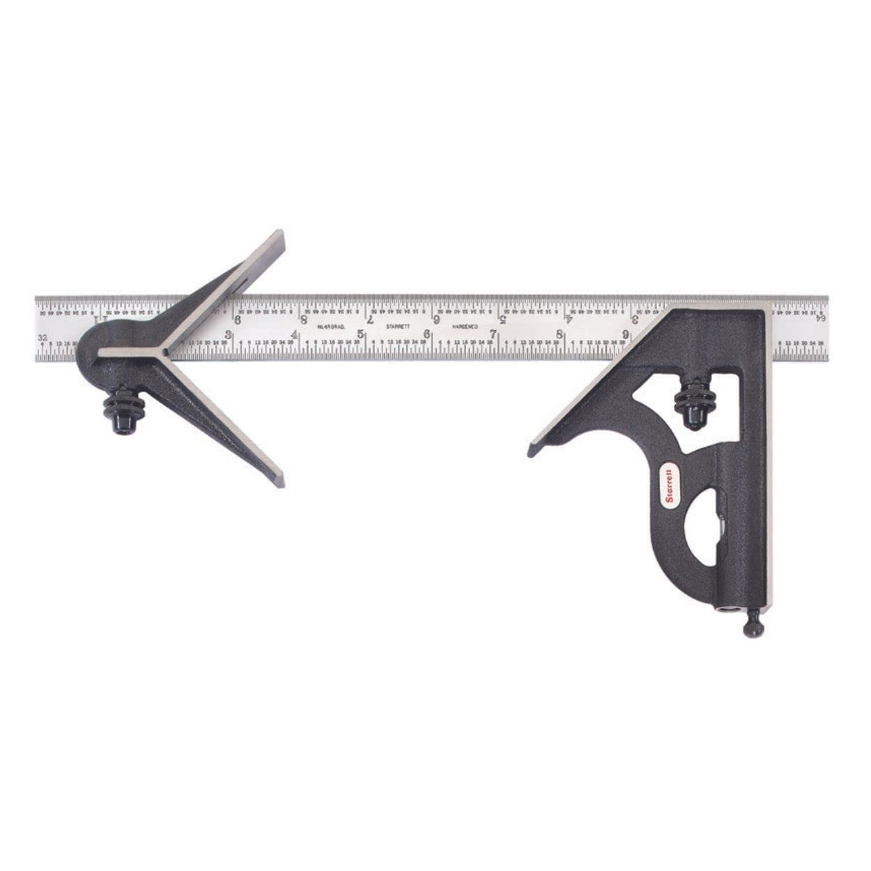 Steel Combination Square with Square and Center Head - 12" Blade Length ...