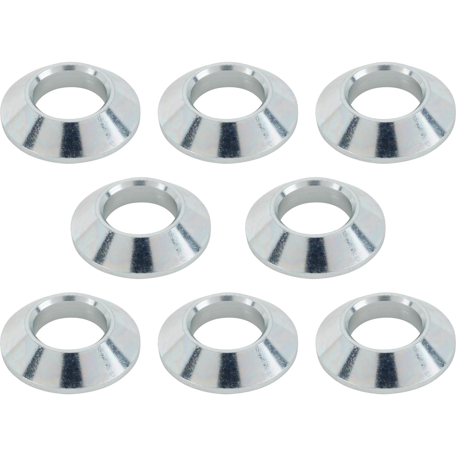 Speedway Motors Steel Cone Spacers for Rod Ends 1/2 Inch Hole Zinc ...