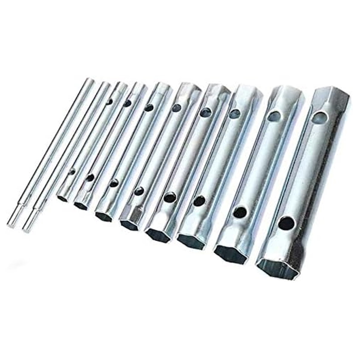 Steel Construction Dual-Ended Wrench Set, Corrosion Resistant Plumbers ...