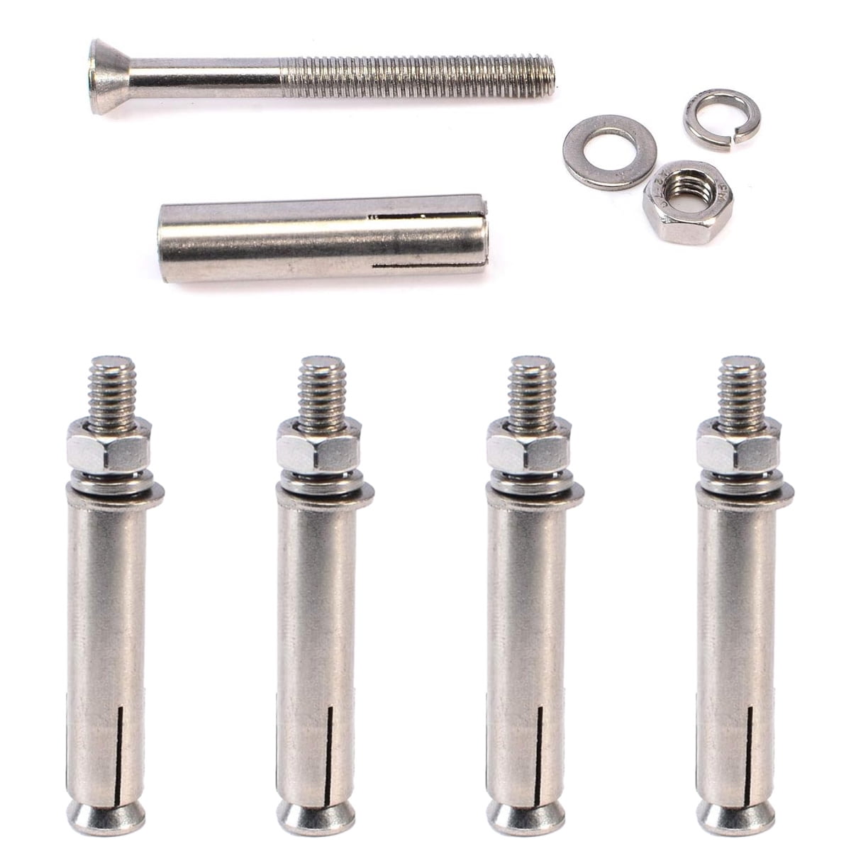 Steel Construction, Zinc Plated Concrete Drop In Anchors, Corrosion ...