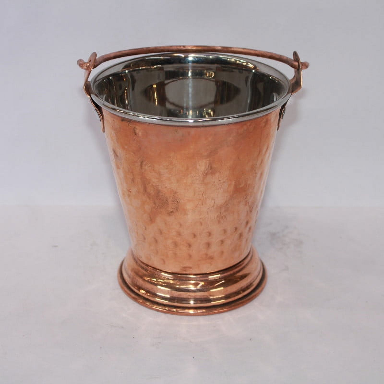 Steel Copper Bucket Balti 391g(Pack of 4) - Walmart.com