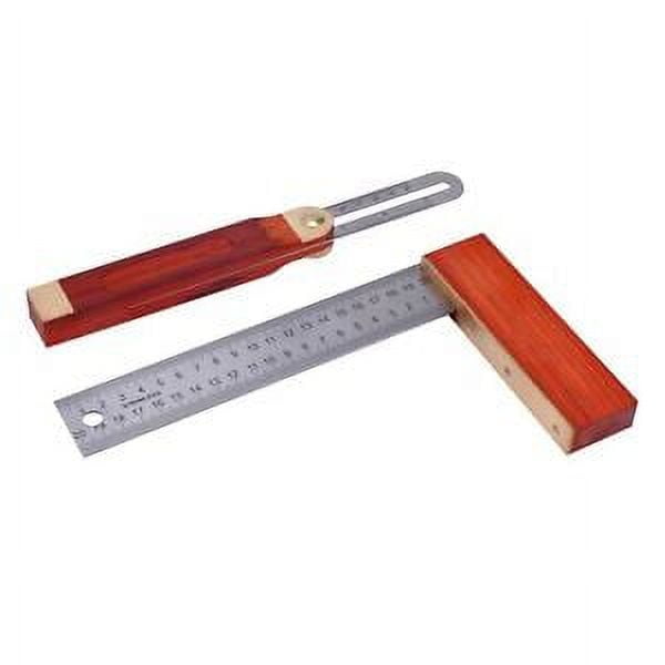 Steel Core 2pc Square Set 8in Try Square 9in Sliding T-Bevel Stainless ...