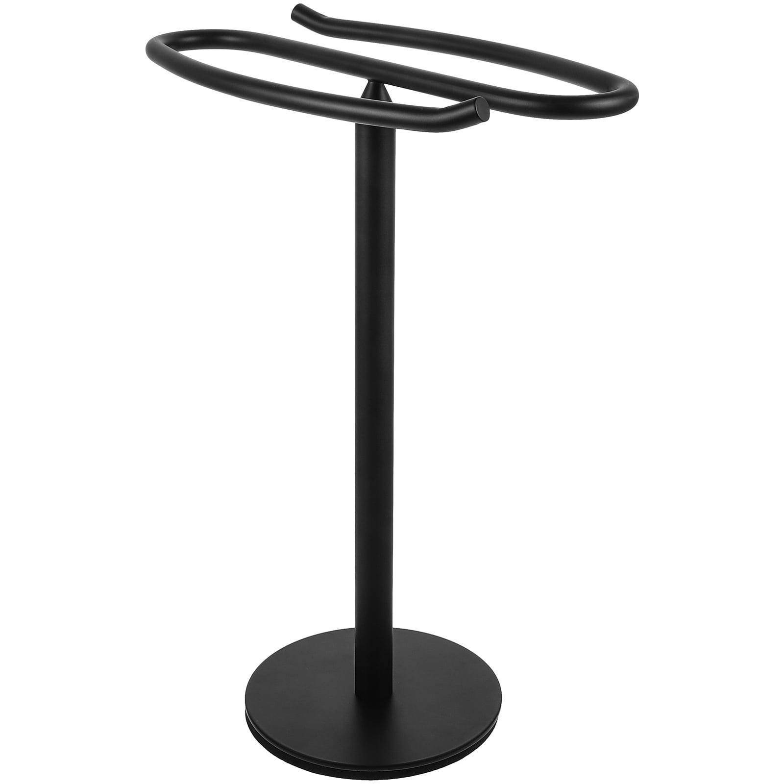Steel Countertop Hand Towel Holder Freestanding Towel Stand Bathroom ...
