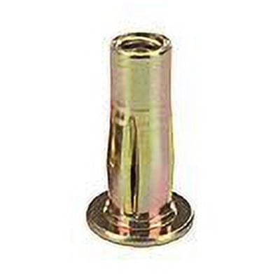 Steel Cross Nut- Pre-Bulbed - S25MG280, CPB2-2520-280 1/4-20 .280 Grip ...
