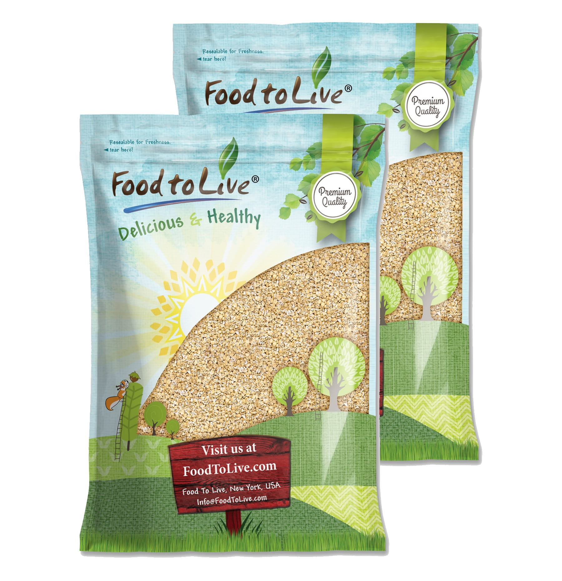 Steel Cut Oats, 20 Pounds – 100% Whole Grain Irish Oats, Quick and Easy ...