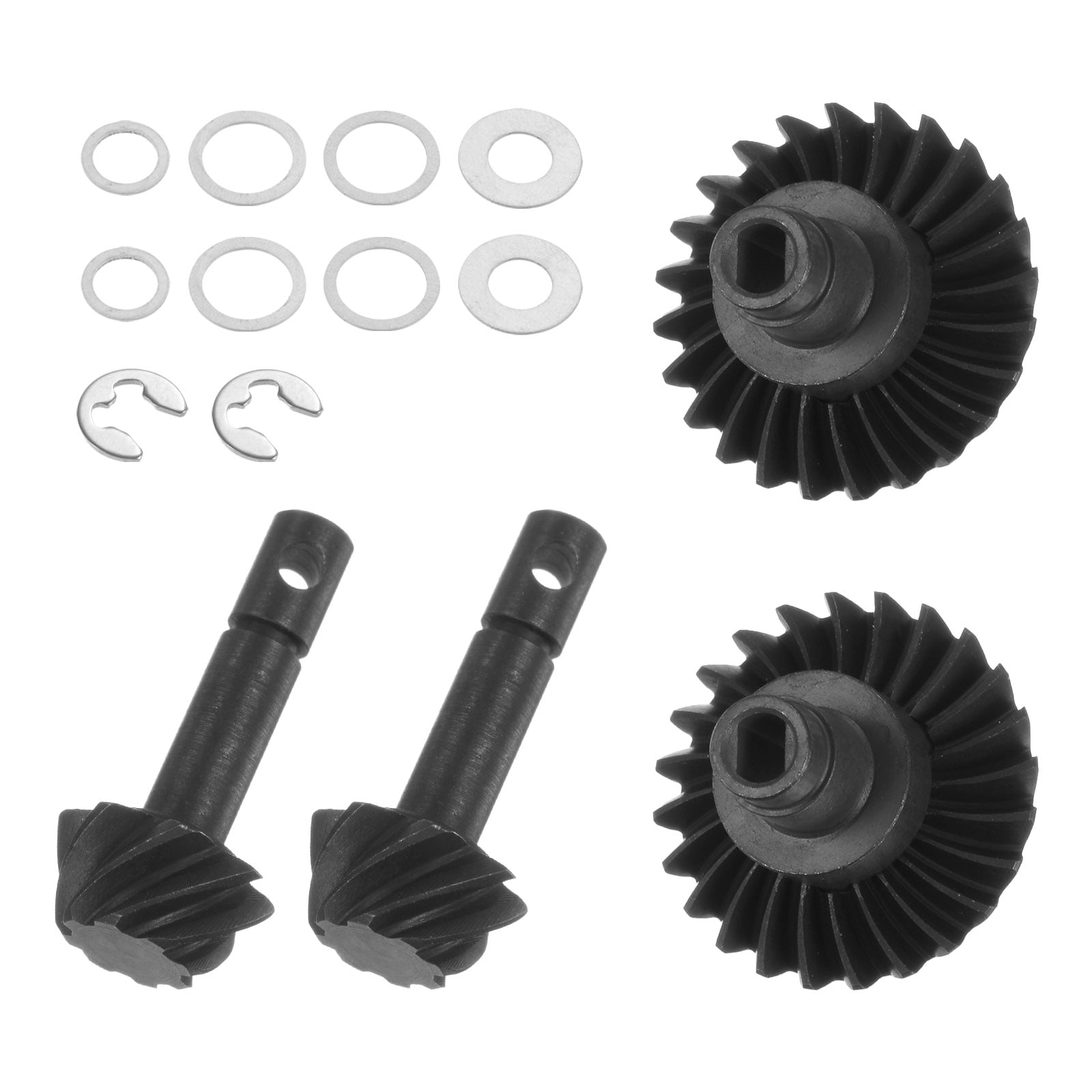 Steel Diff Gear Steel, 24T 8T Helical Gear RC Car, 2 Sets for SCX10 ...