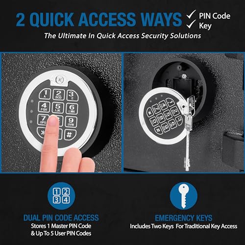 Steel Digital Keypad Cash Drop Front Loaded Depository Safe Drop Box ...