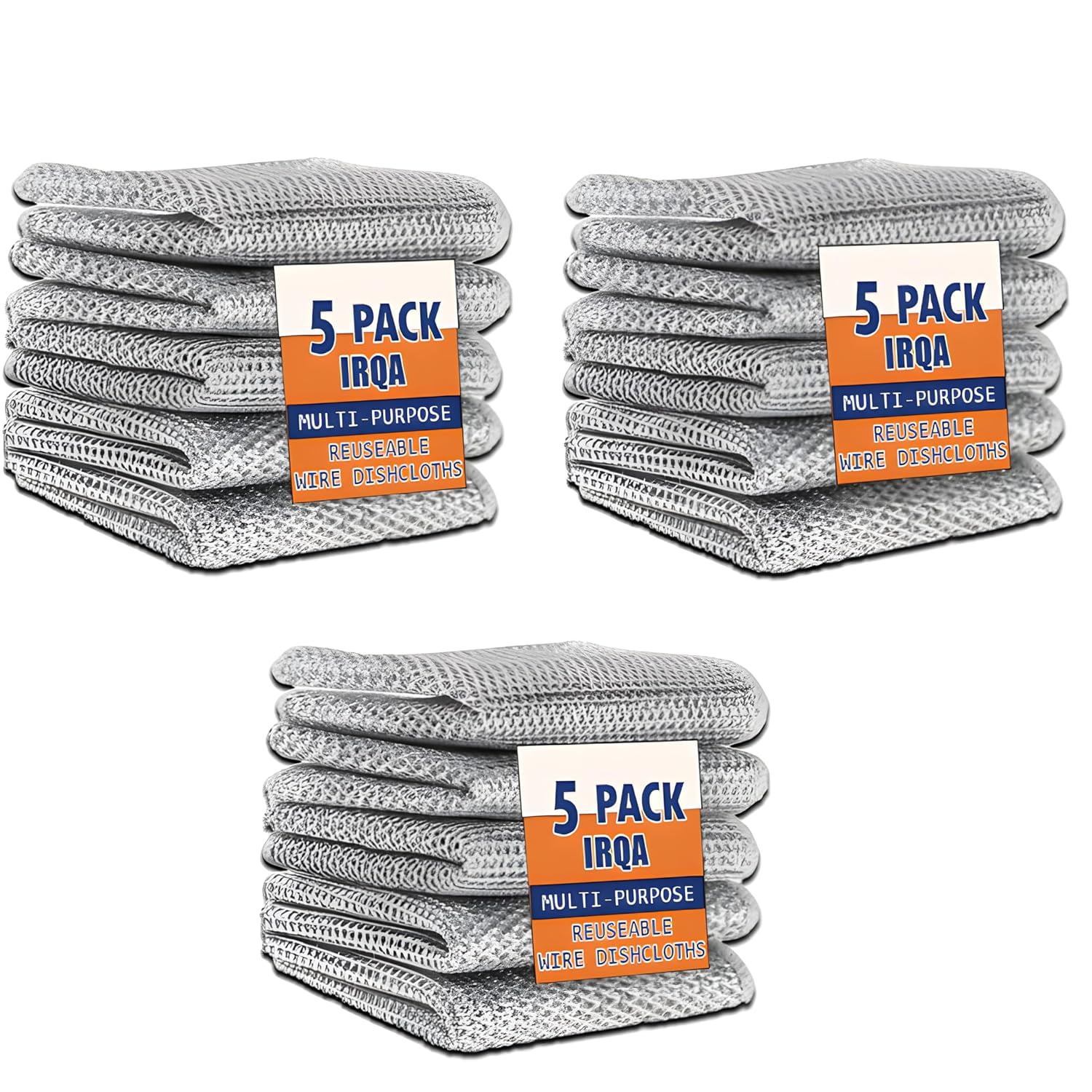 Steel Dish Cleaner Scrubber for Utensils Steel Wire Non Scratch Dish ...