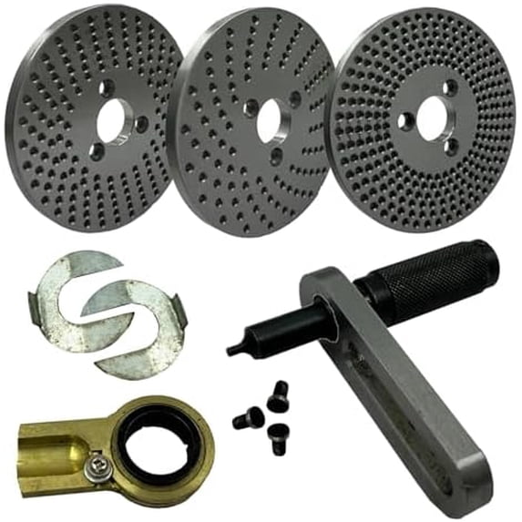 Steel Dividing Plates Set for HV4/HV6 Rotary Tables with Milling ...