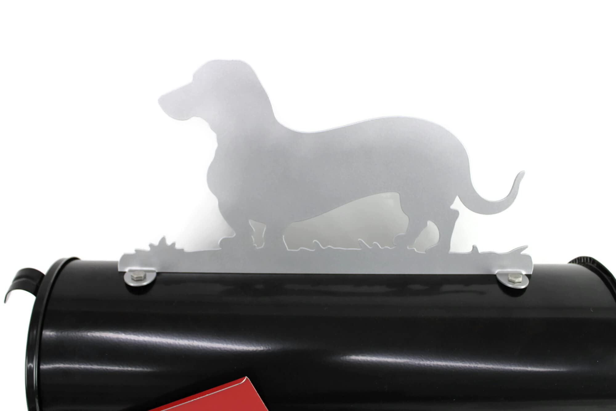 Steel Dog Breed Mailbox Topper, Dachshund Wiener Pet Companion Design ...