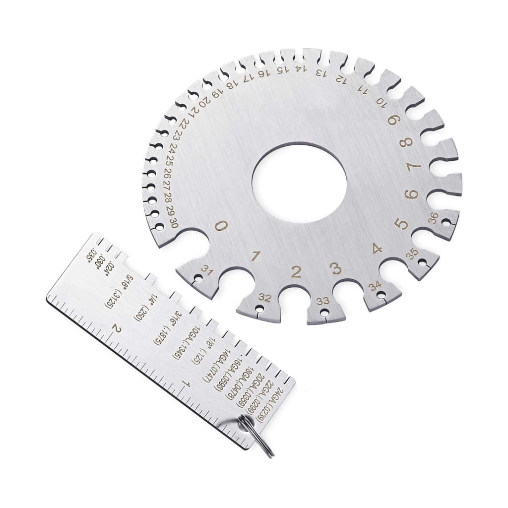 Steel Double Side Wire Gauges & Metal Sheet Thickness Measuring Tool ...