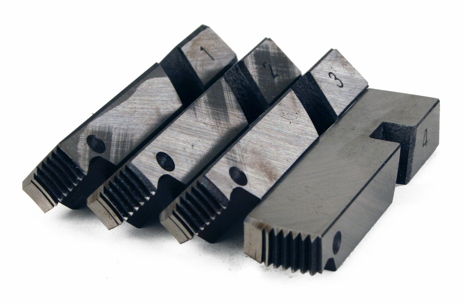 Steel Dragon Tools® 1"- 2" HSS Pipe Dies for 6790 Pipe Threading ...