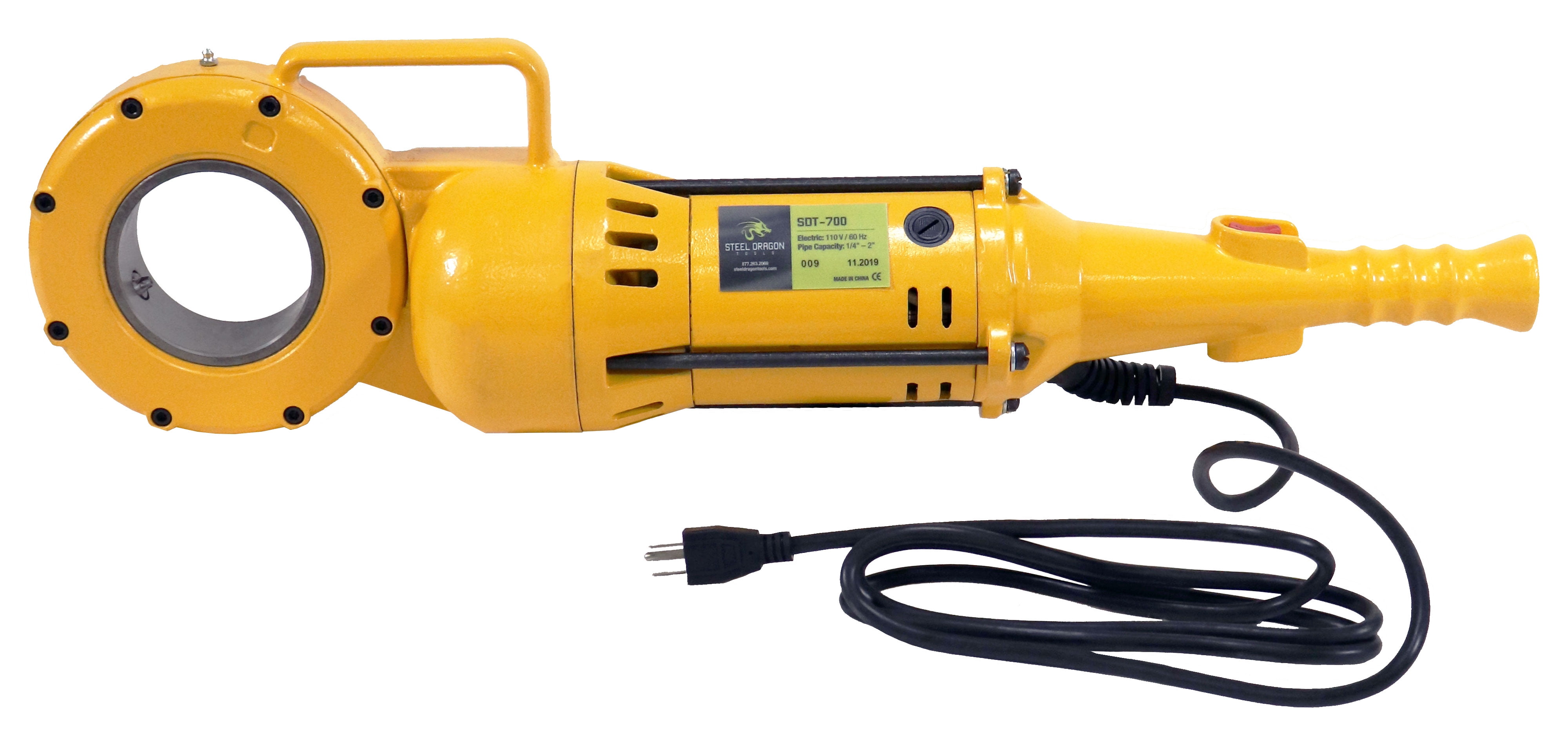 Free Shipping! Steel Dragon Tools® Model 700 Power Drive Hand Held Pipe ...