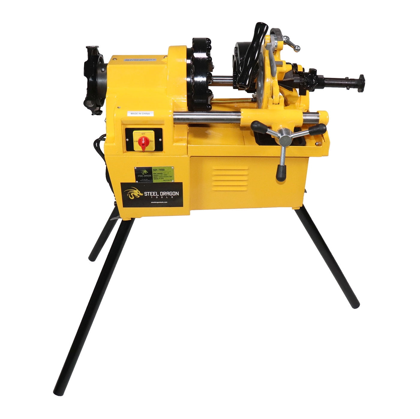 Steel Dragon Tools® 7090 2" Pipe Threading Machine - Walmart.com