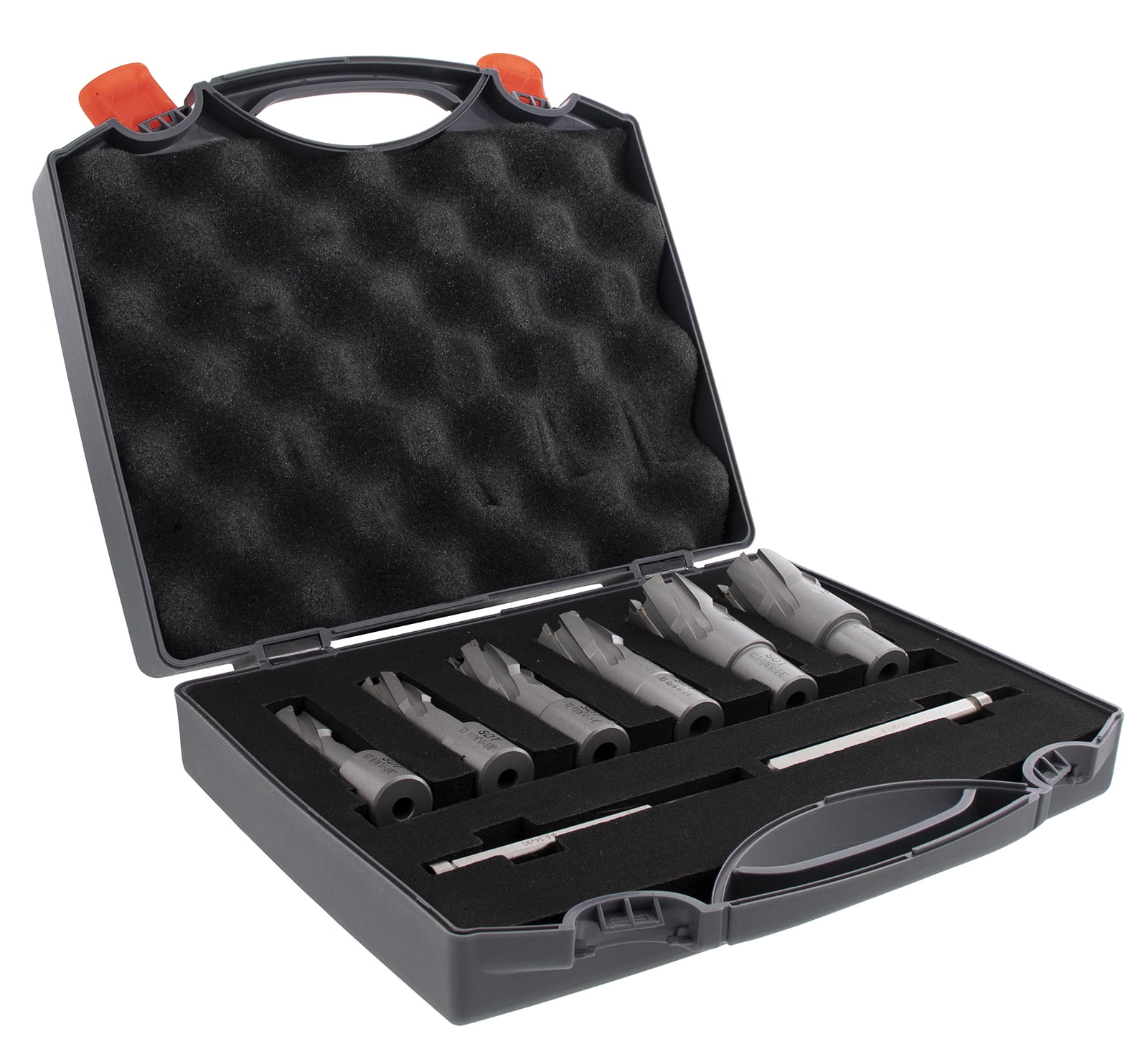 Steel Dragon Tools 7pc Tungsten Carbide Annular Cutter Kit, 1-3/8 in ...