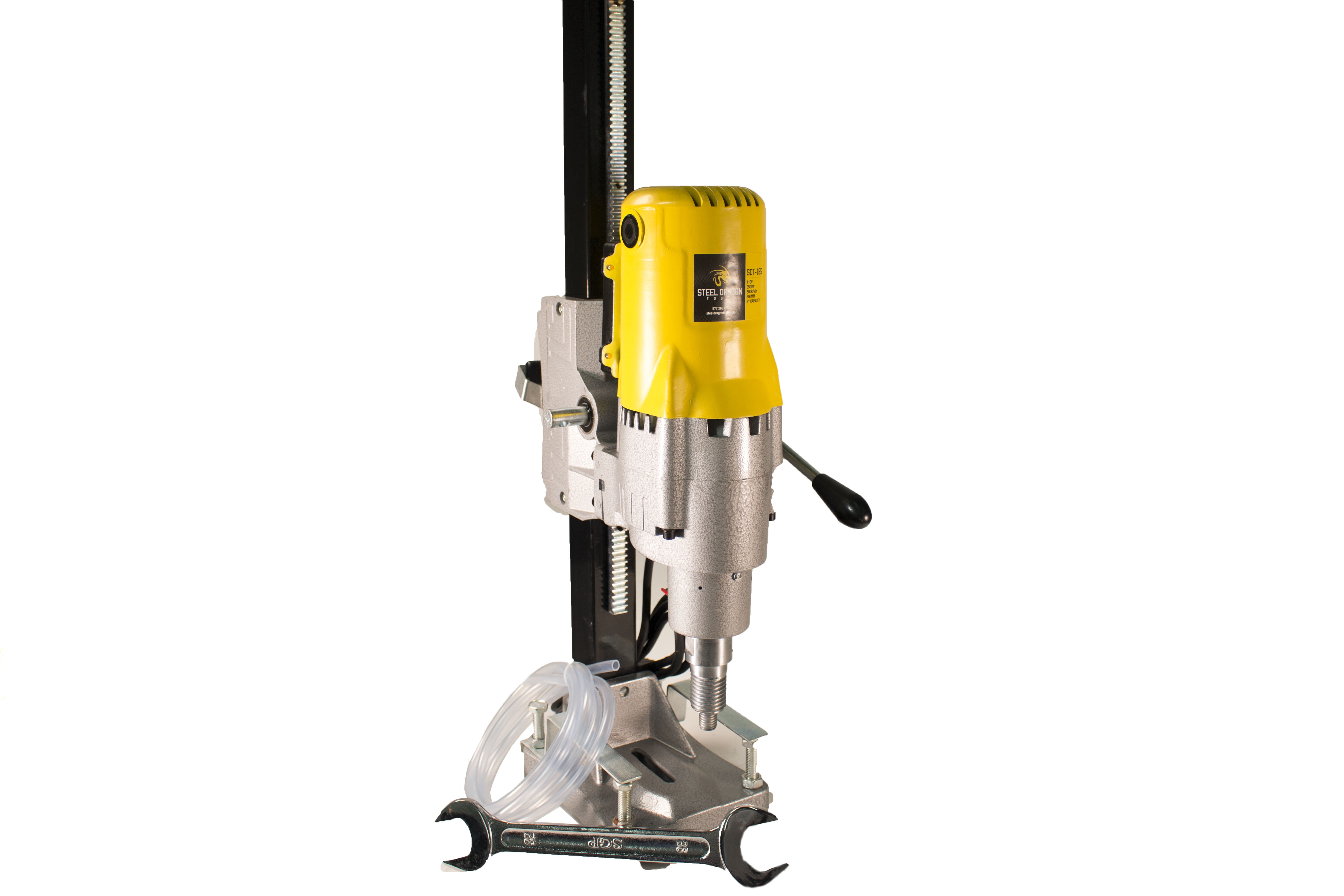 Steel Dragon Tools® 8" 185 Wet Dry Core Drill Rig and Stand for Diamond ...