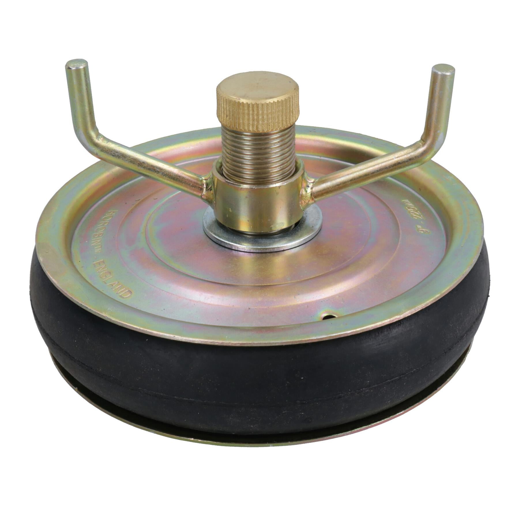 Steel Drain Test Pipe Bung / Plug 9" (225mm) Plumbing Stop Tube ...