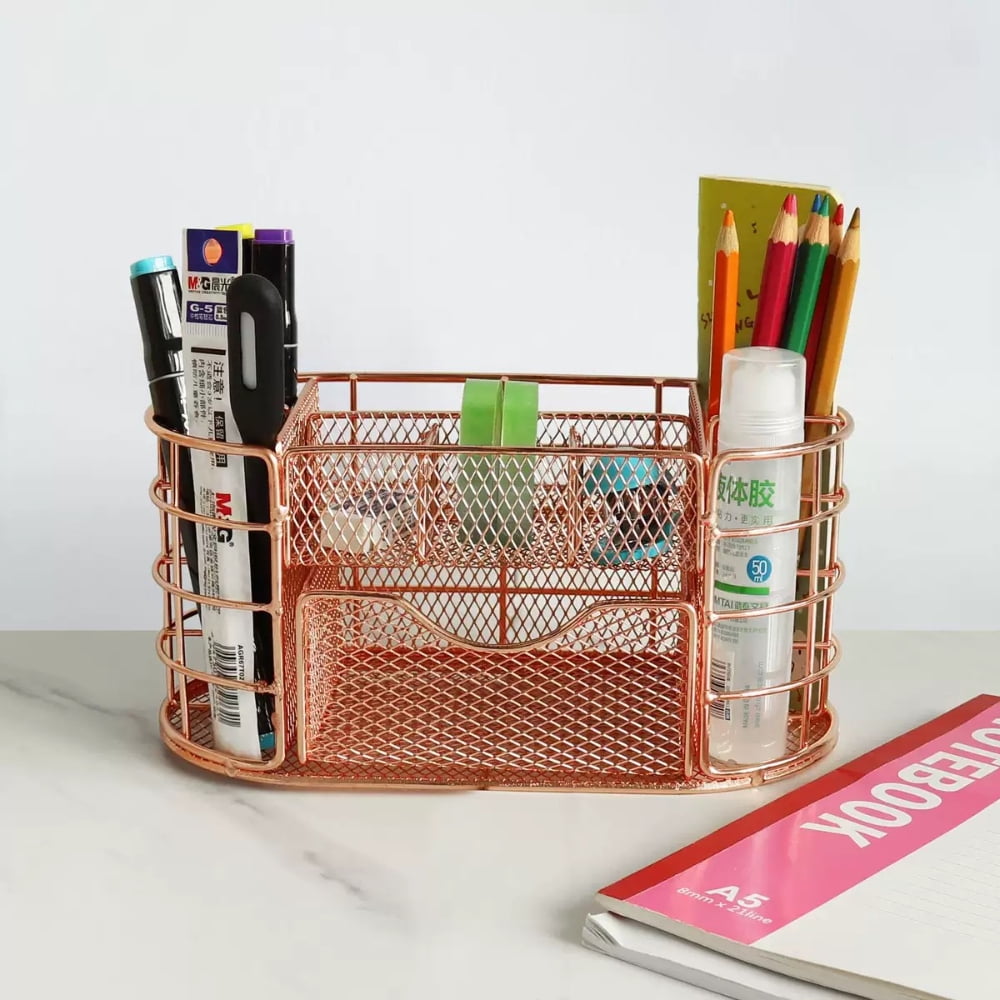 Steel Drawer Organizer Wall Mount Phone Holder Non-Perforated Tissue ...