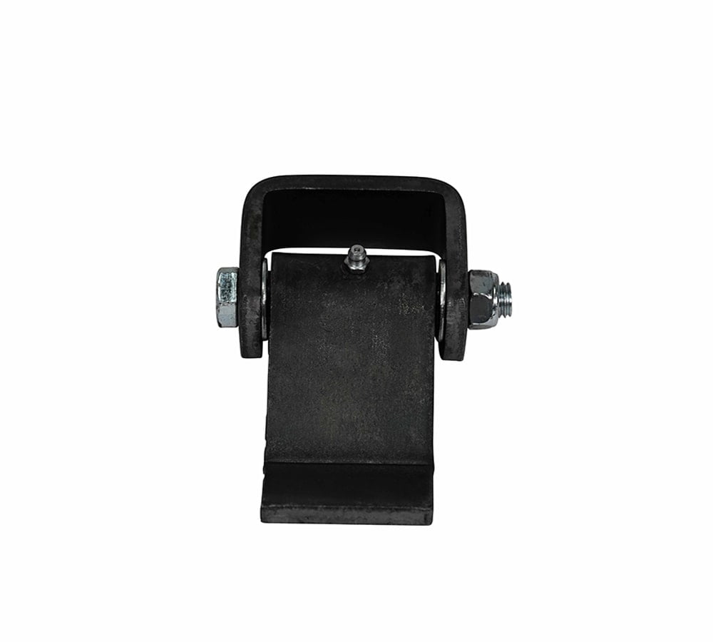 Steel Dump Trailer Hinges - Strap Style Short Leaf, Black Heavy Duty ...