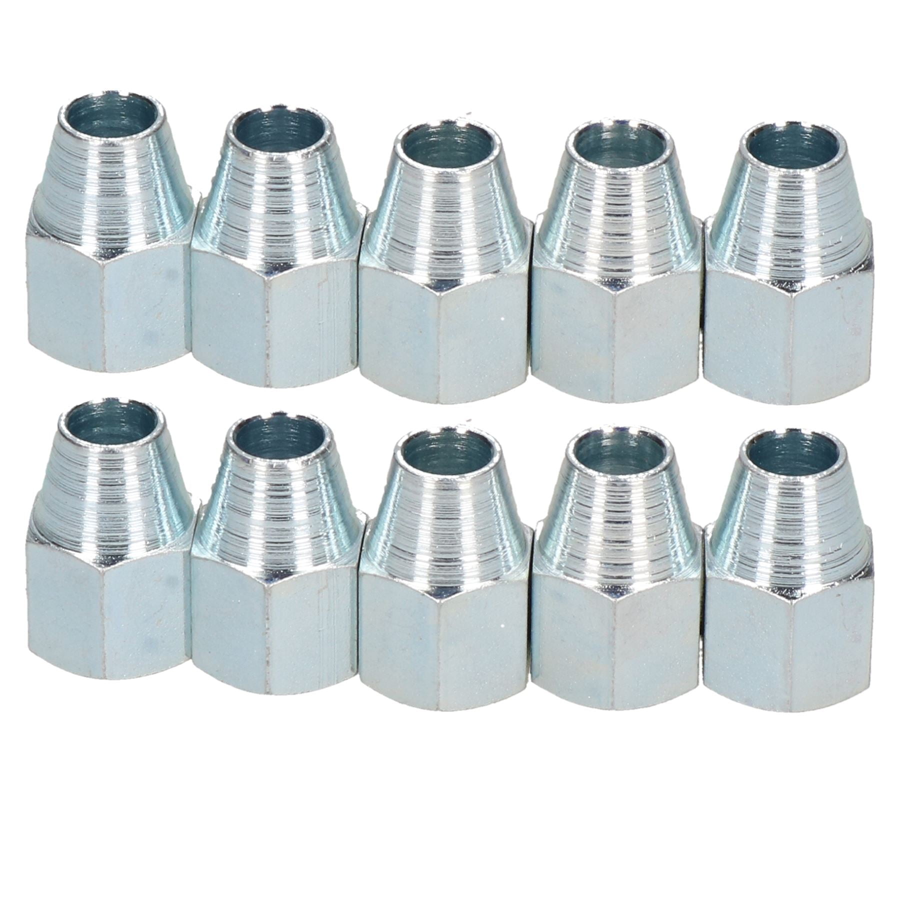 Steel Female Brake Pipe Union Fittings 1/2" x 20 UNF for 5/16" Brake ...