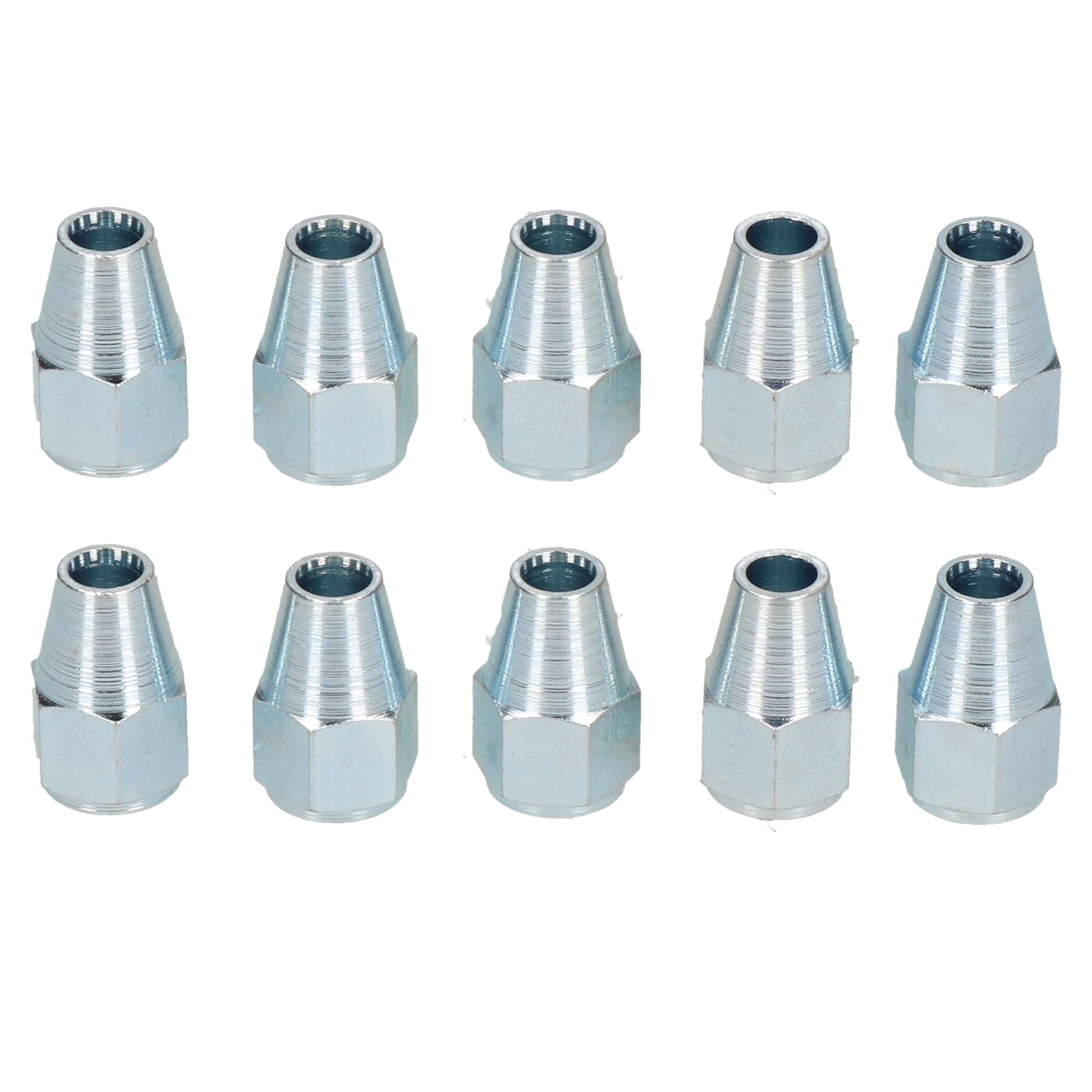 Steel Female Brake Pipe Union Fittings 7/16" x 20 UNF for 1/4" Brake ...