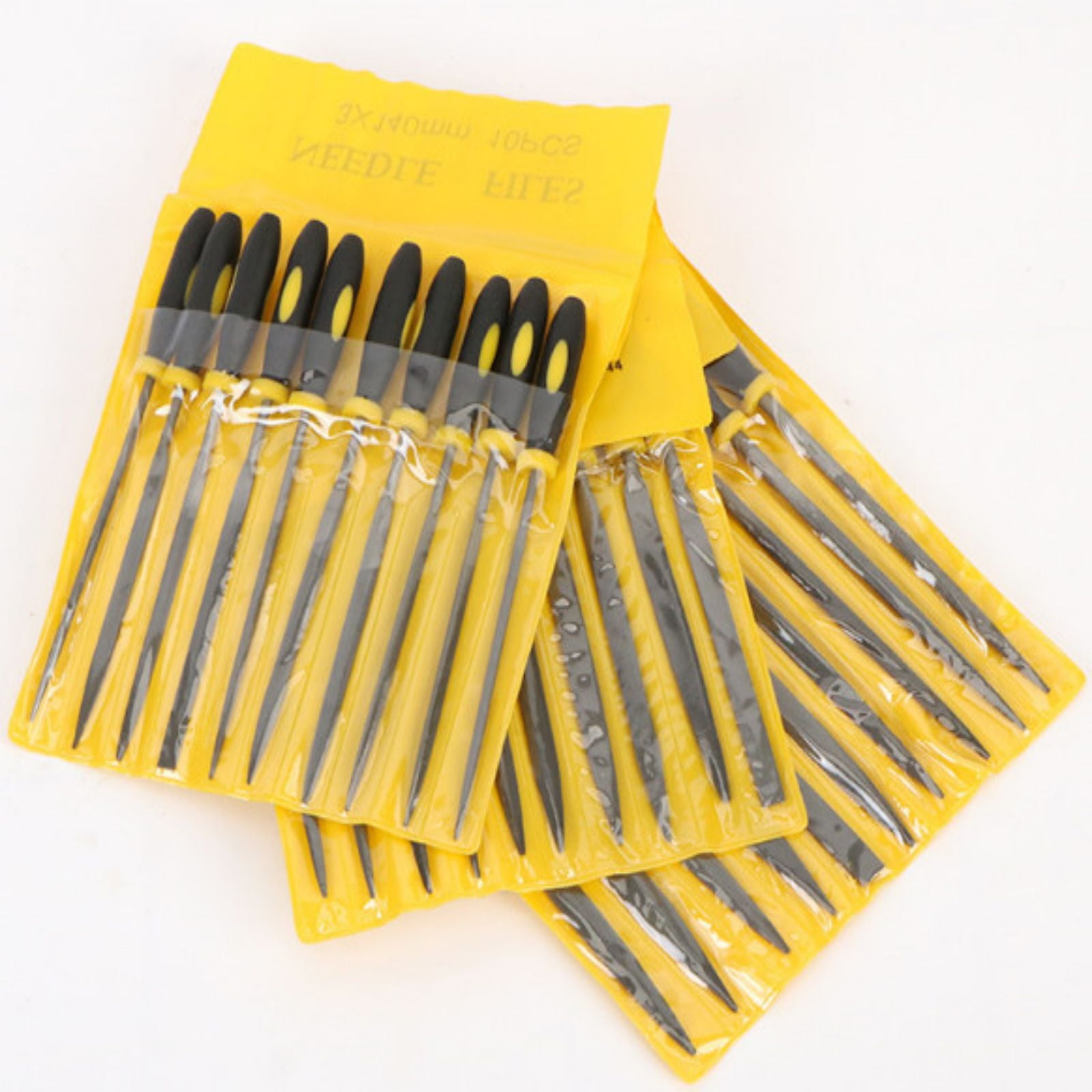 Steel File Assorted File, Plastic Handle Metal Polished File - Walmart.com