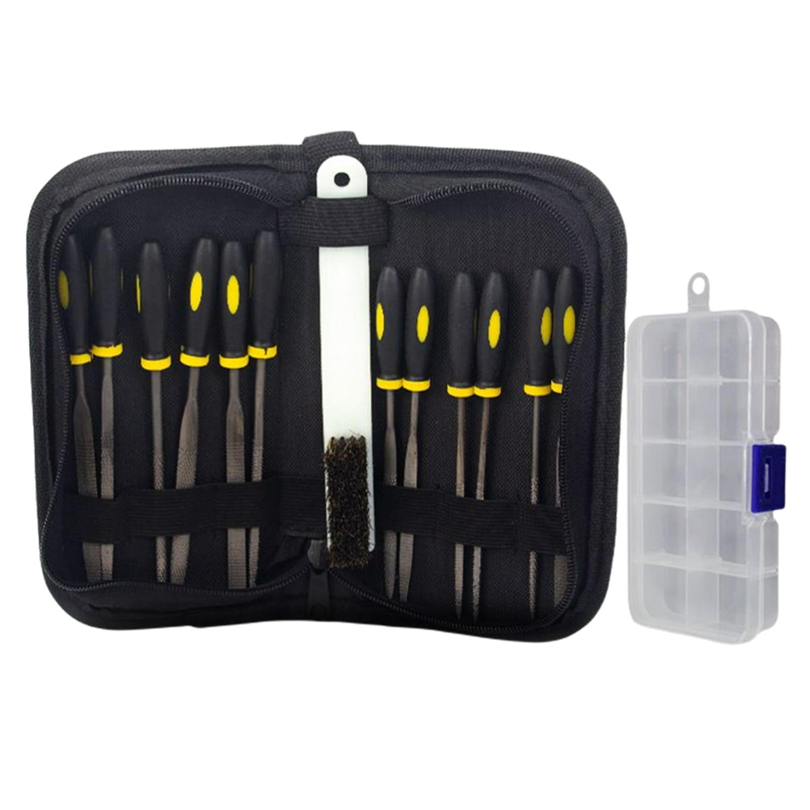 Steel File Set files Rasps Flat/Triangle/Half-Round/Round Large File ...