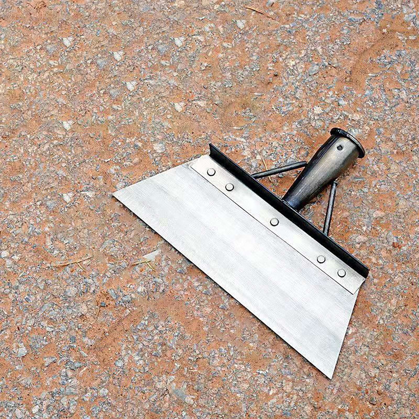 Steel Flat Shovel Yard Cleaning Shovel Snow Mud Shovel Ice Shovel Wall ...