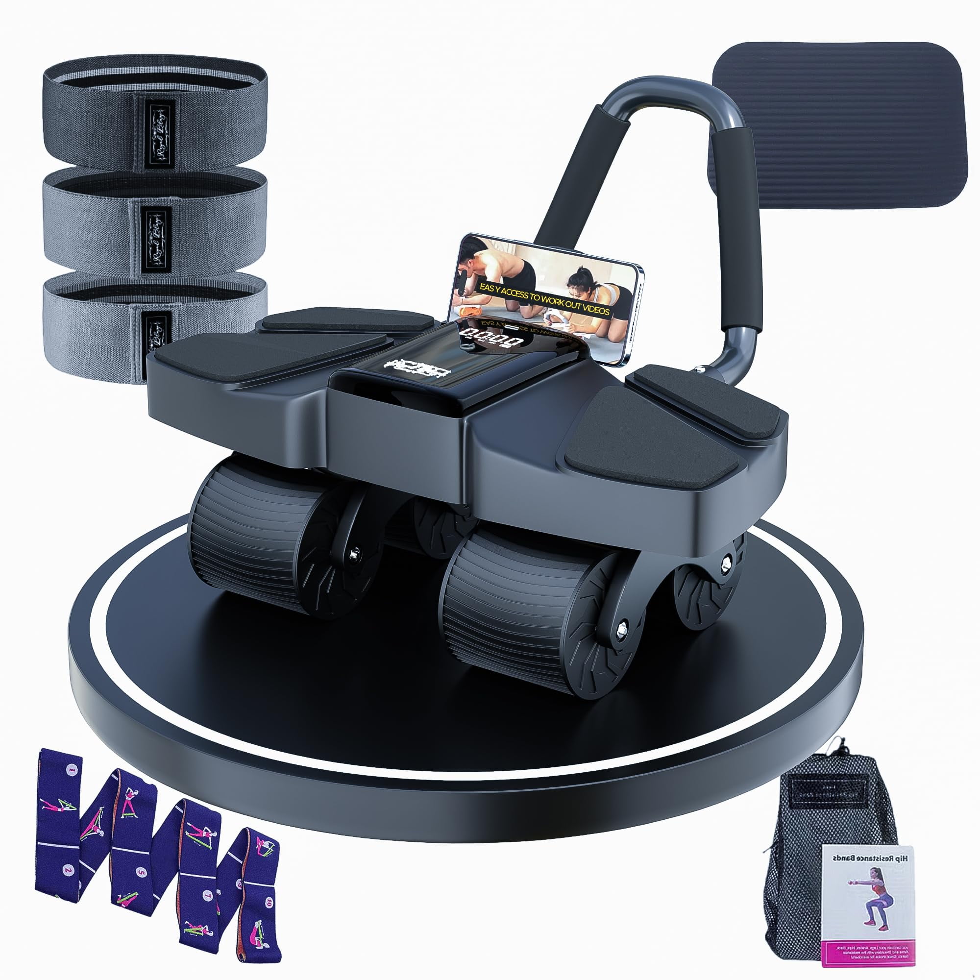 Steel Foldable Exercise Bench and Squat Rack Combo, 400 lb User ...