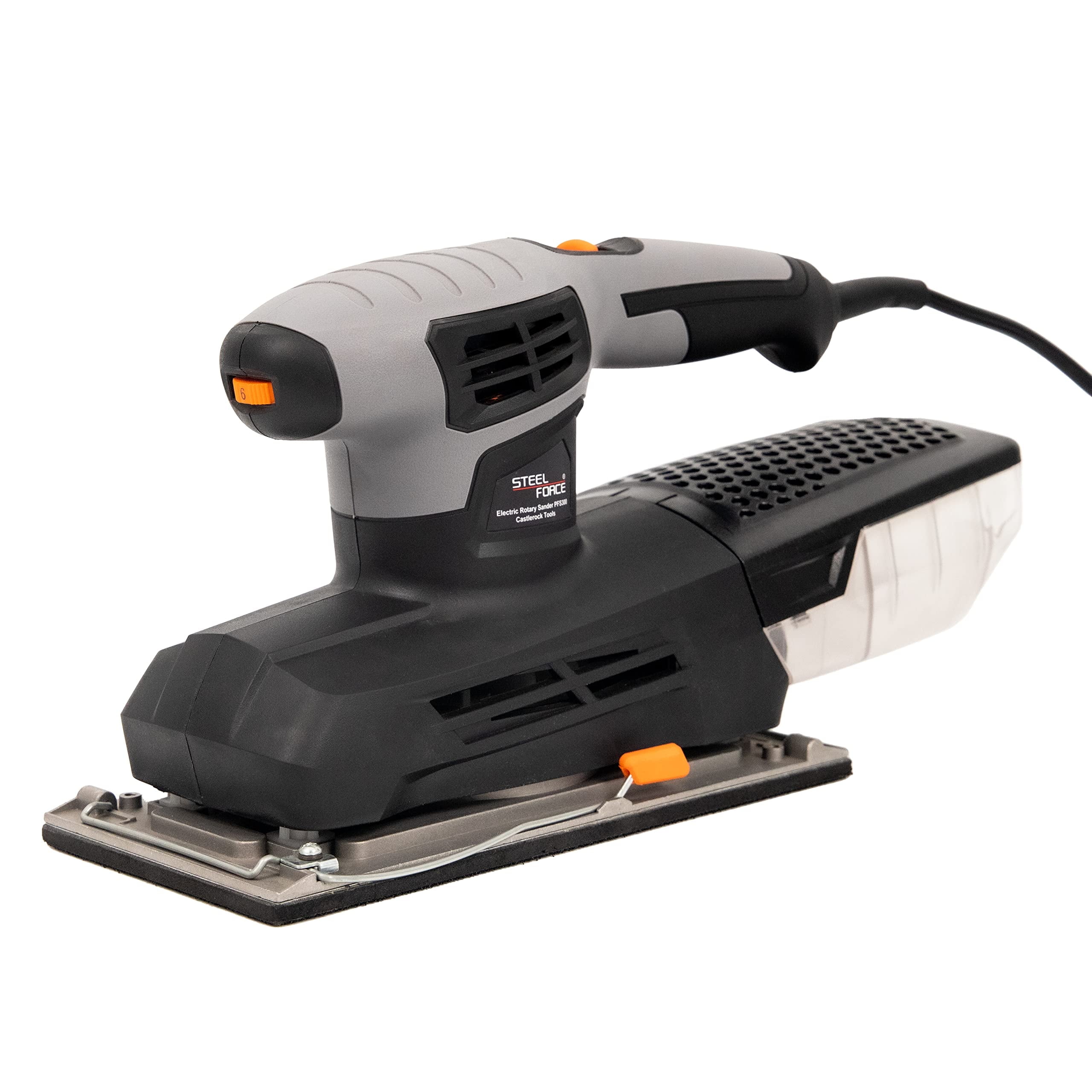 Steel Force PFS300 2.5 Amp 6000-12,000 OPM 9×4.5 inch Sheet Sander with ...
