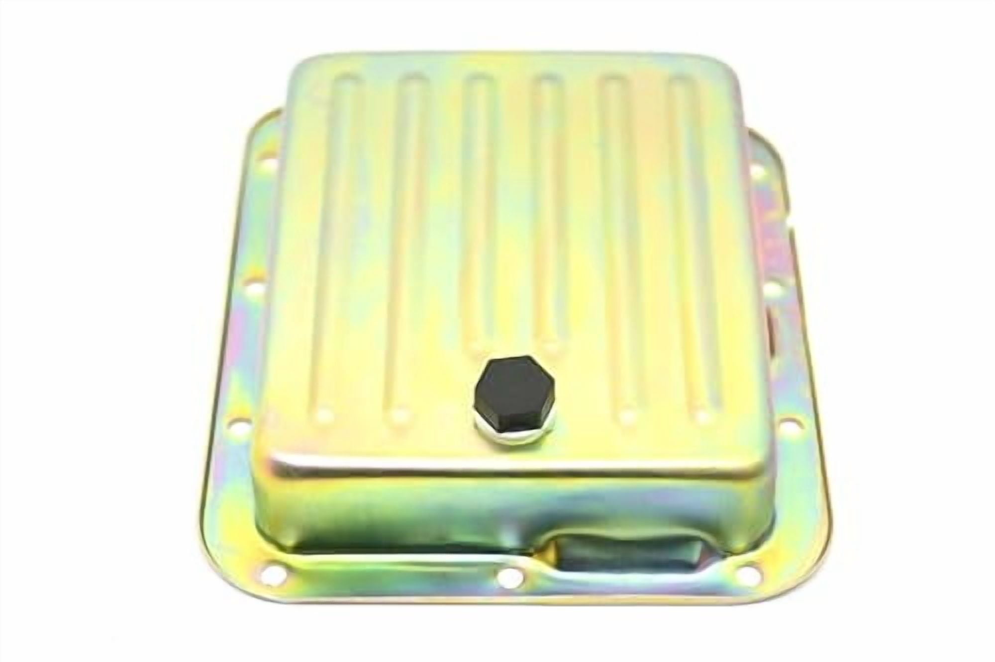 Steel Ford C4 Transmission Pan – Stock Capacity, Zinc Coated (Pan Fill ...