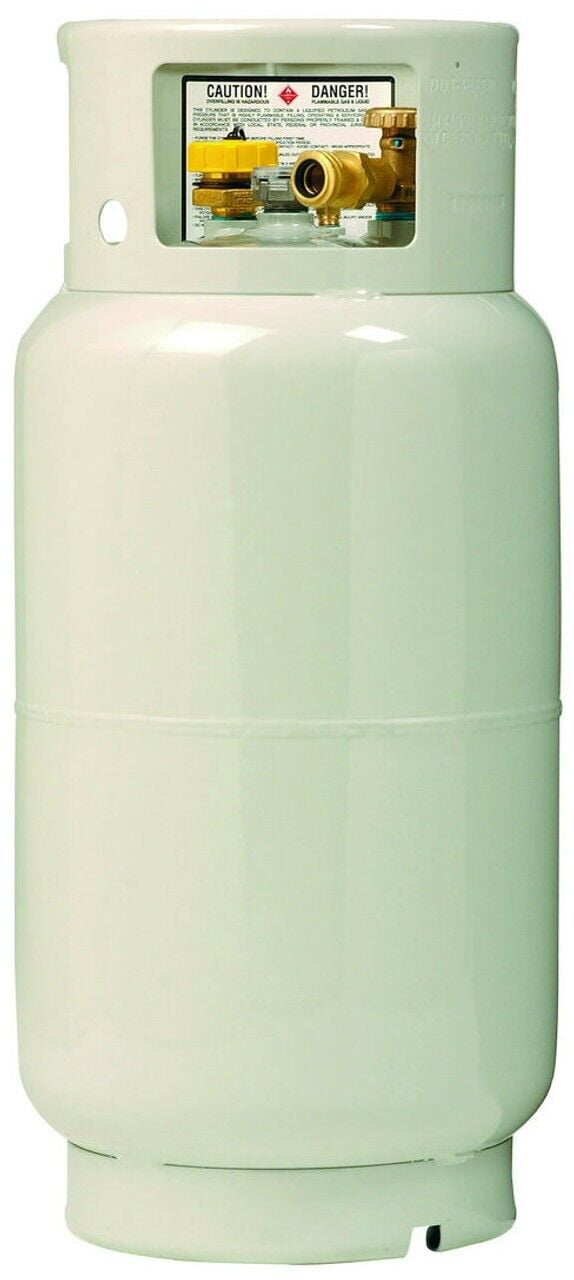 Steel Forklift Propane Cylinder DOT Approved 33.5 LB Empty Cylinder - Walmart.com