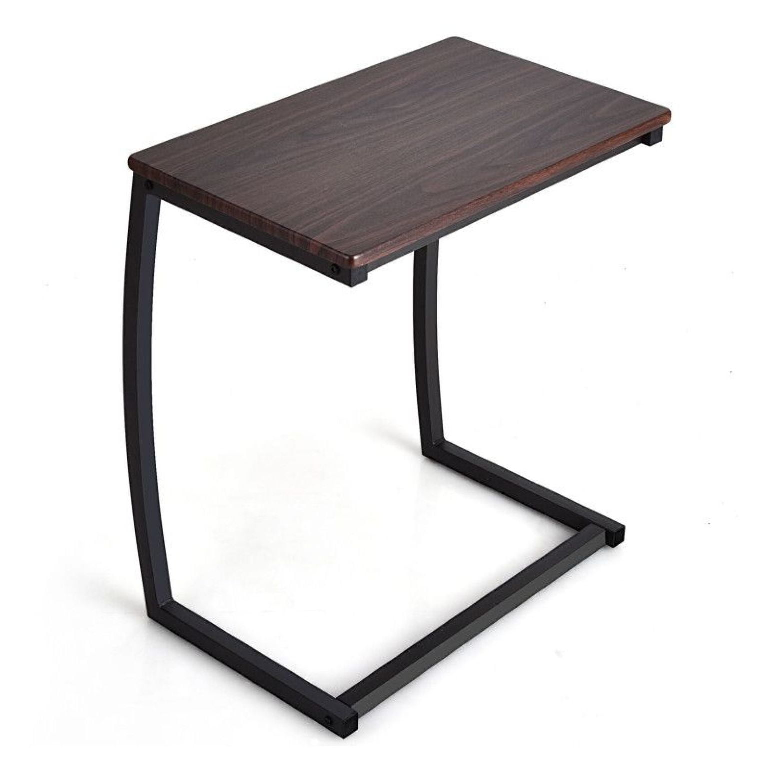 Steel Frame C-shaped Sofa Side End Table Coffee - Walmart.com