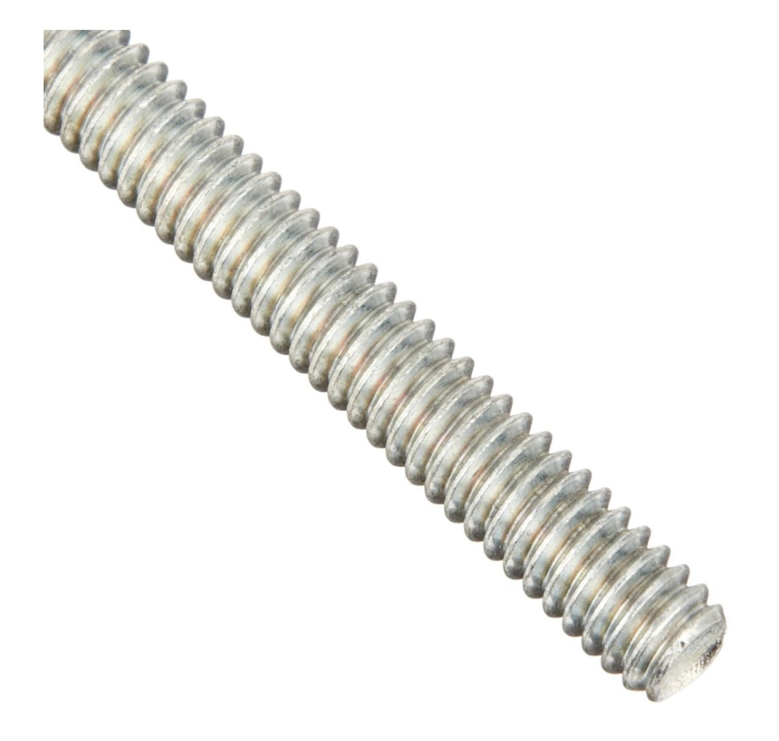 Steel Fully Threaded Rod, Zinc Plated, 3/8"-24 Thread Size, 36" Length ...