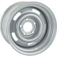 Steel GM-Style 15x8 Rally Wheel, 5 on 5 Bolt Pattern, Silver - Walmart.com