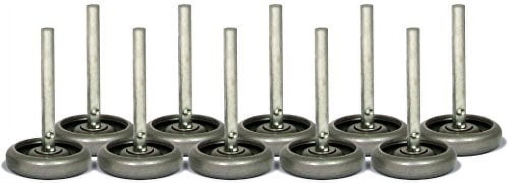 Steel Garage Rollers - 3" with 10 ball-bearings (10-pack) - Walmart.com