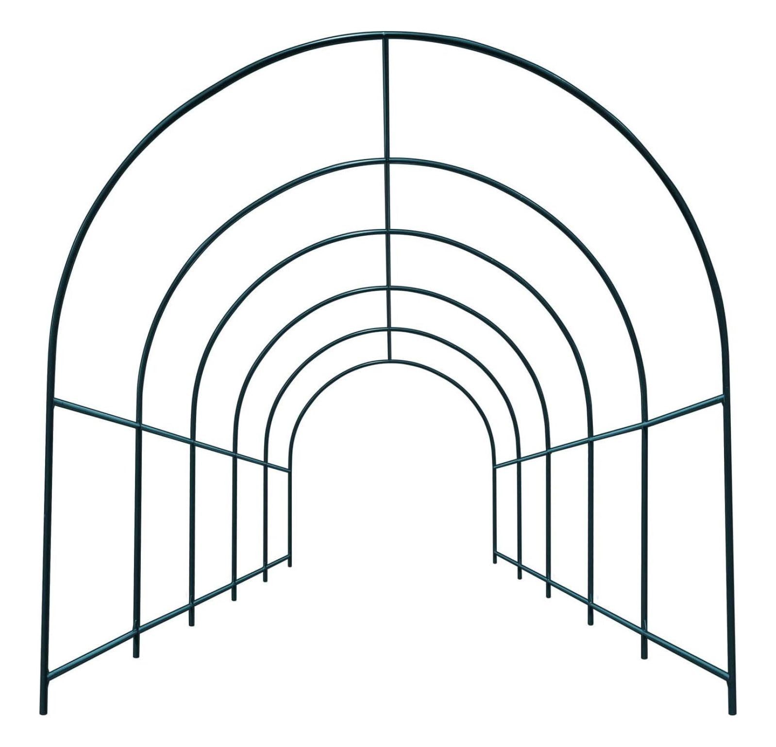 Steel Garden Arch Metal Garden Arch Multi-Size Climbing Plants Arch ...
