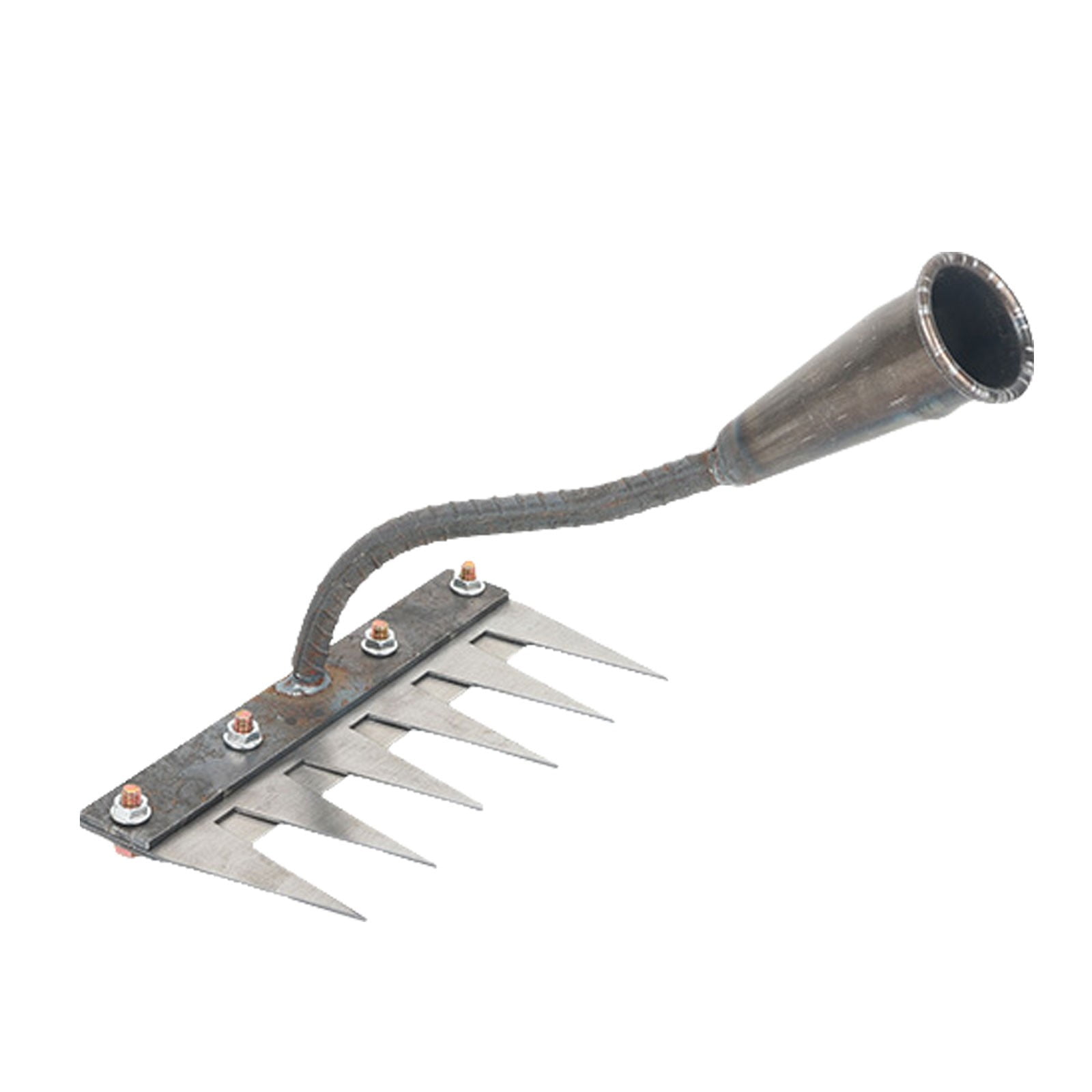 1 PCS Weeding Puller Tool Teeth Steel Garden Weeding Rake Rake for ...