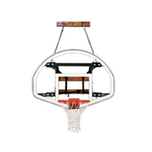 Steel-Glass Side Folding Wall Mounted Basketball System - Walmart.com