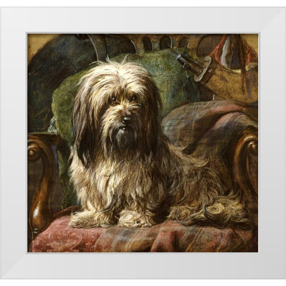 Steel, Gourlay 21x20 White Modern Wood Framed Museum Art Print Titled ...